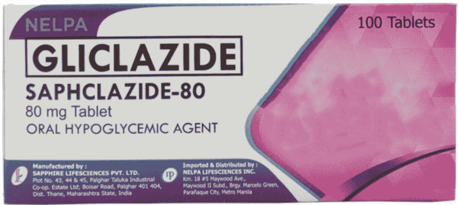 SAPHCLAZIDE-80 Gliclazide 80mg Tablet 100's price in the Philippines ...