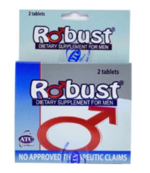 Buy Robust dietary supplement for men tablet 2's online with MedsGo ...