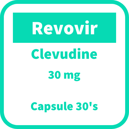 REVOVIR Clevudine 30mg Capsule 30's price in the Philippines | MedsGo ...