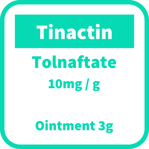 TINACTIN Tolnaftate 10mg / g Ointment 3g price in the Philippines ...