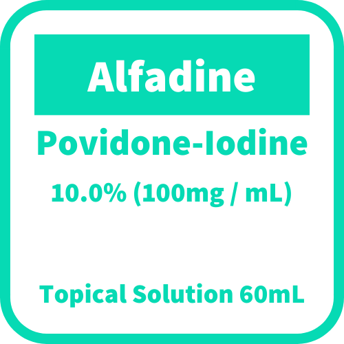ALFADINE Povidone-Iodine 10.0% (100mg / mL) Topical Solution 60mL price ...