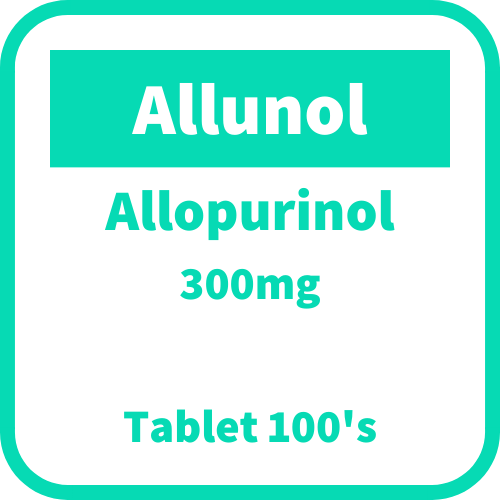 ALLUNOL Allopurinol 300mg Tablet 100's price in the Philippines ...