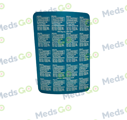CLONISAPH Clonidine 150mcg - 1 Tablet price in the Philippines | MedsGo ...