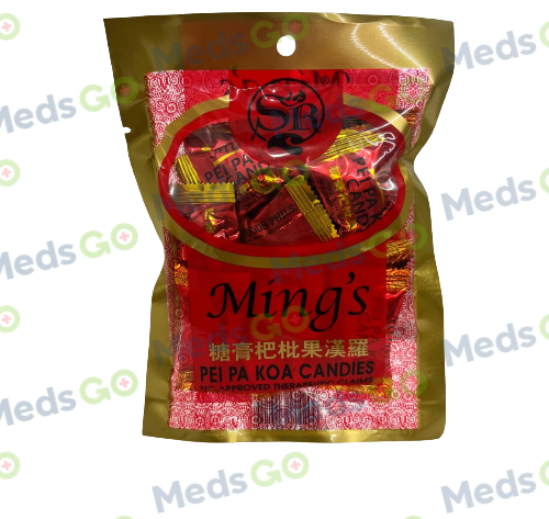 MINGS Pei Pa Koa Candies 60g price in the Philippines | MedsGo Pharmacy