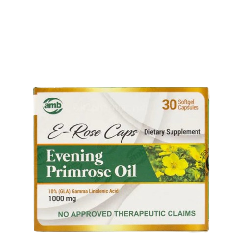 AMB Evening Primrose Oil 1000mg Capsule 1's price in the Philippines ...