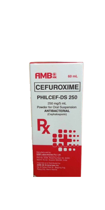 PHILCEF-DS Cefuroxime 250mg / 5ml Powder Oral Suspension 60ml price in ...
