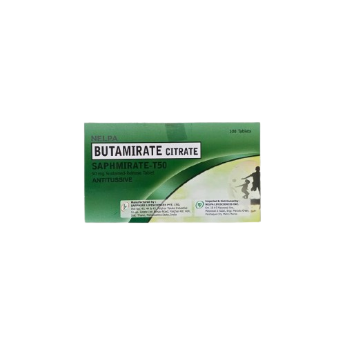 SAPHMIRATE-T50 Butamirate Citrate 50mg Sustained Release Tablet 1's ...