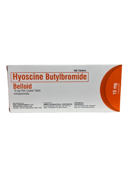 BELLOID Hyoscine N-Butylbromide 10mg Film-Coated Tablet 1's price in ...