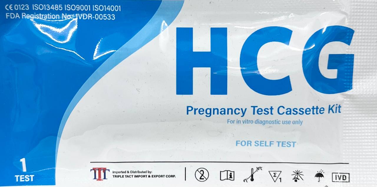 HCG Pregnancy Test Cassette Kit 1's price in the Philippines | MedsGo ...