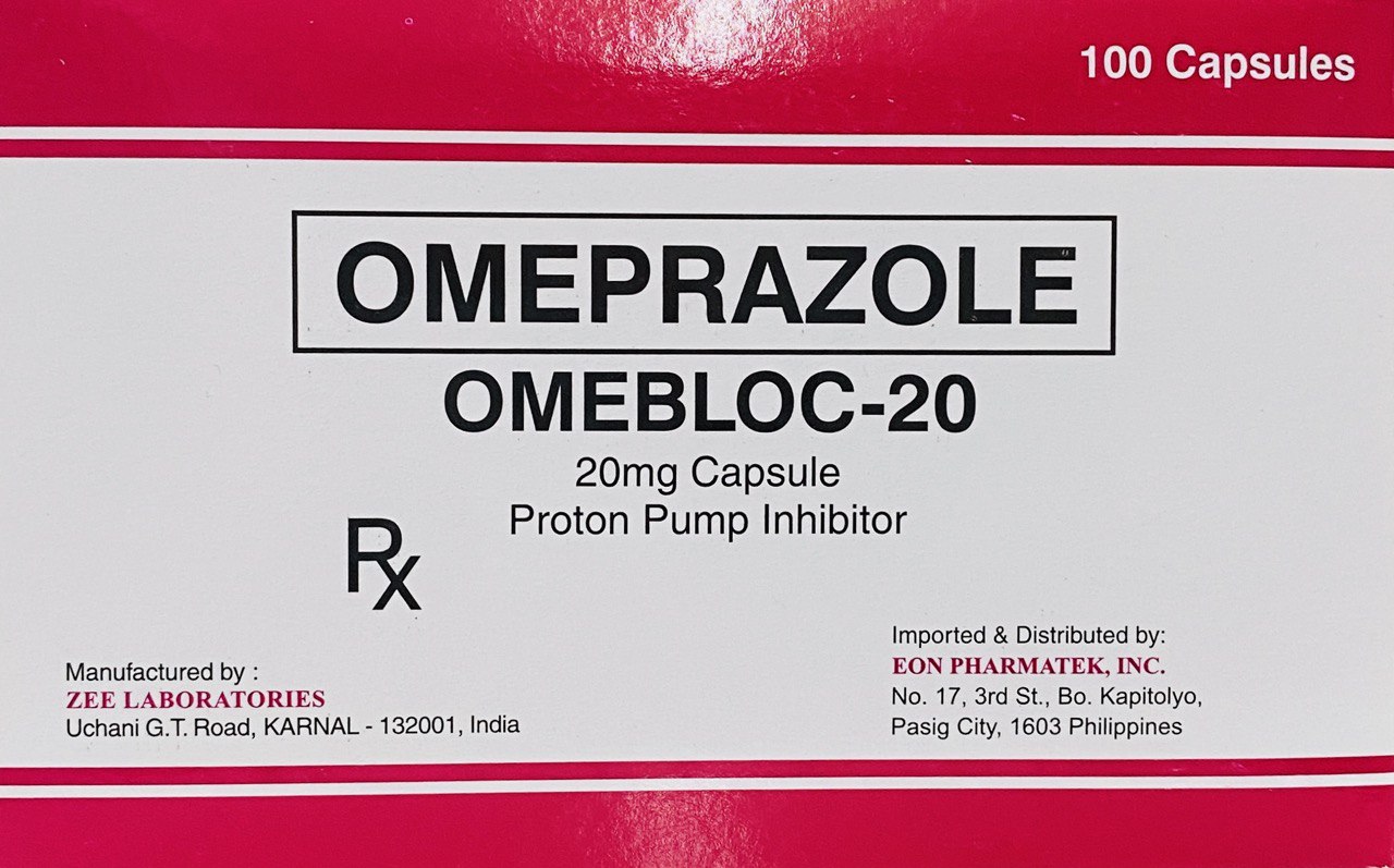 OMEBLOC-20 Omeprazole 20mg Delayed-Release Capsule 1's price in the ...