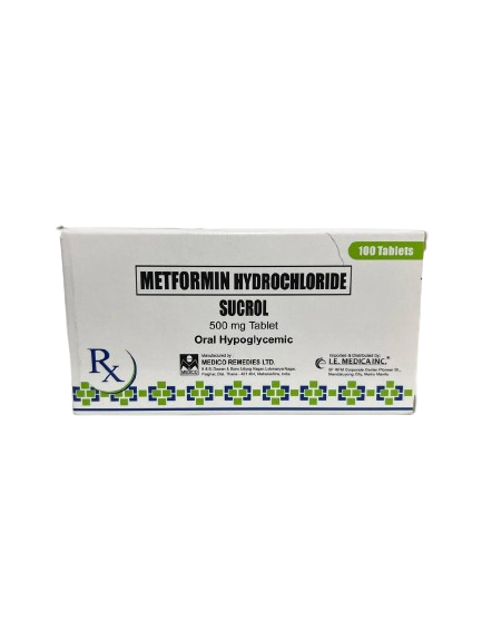 SUCROL Metformin 500mg - 1 Tablet price in the Philippines | MedsGo ...