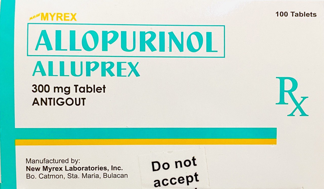 ALLUPREX Allopurinol 300mg Tablet 100's price in the Philippines ...