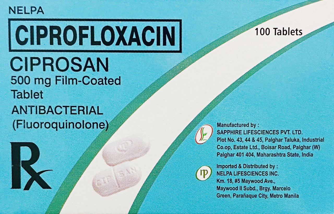 CIPROSAN Ciprofloxacin 500mg Film-Coated Tablet 1's price in the ...
