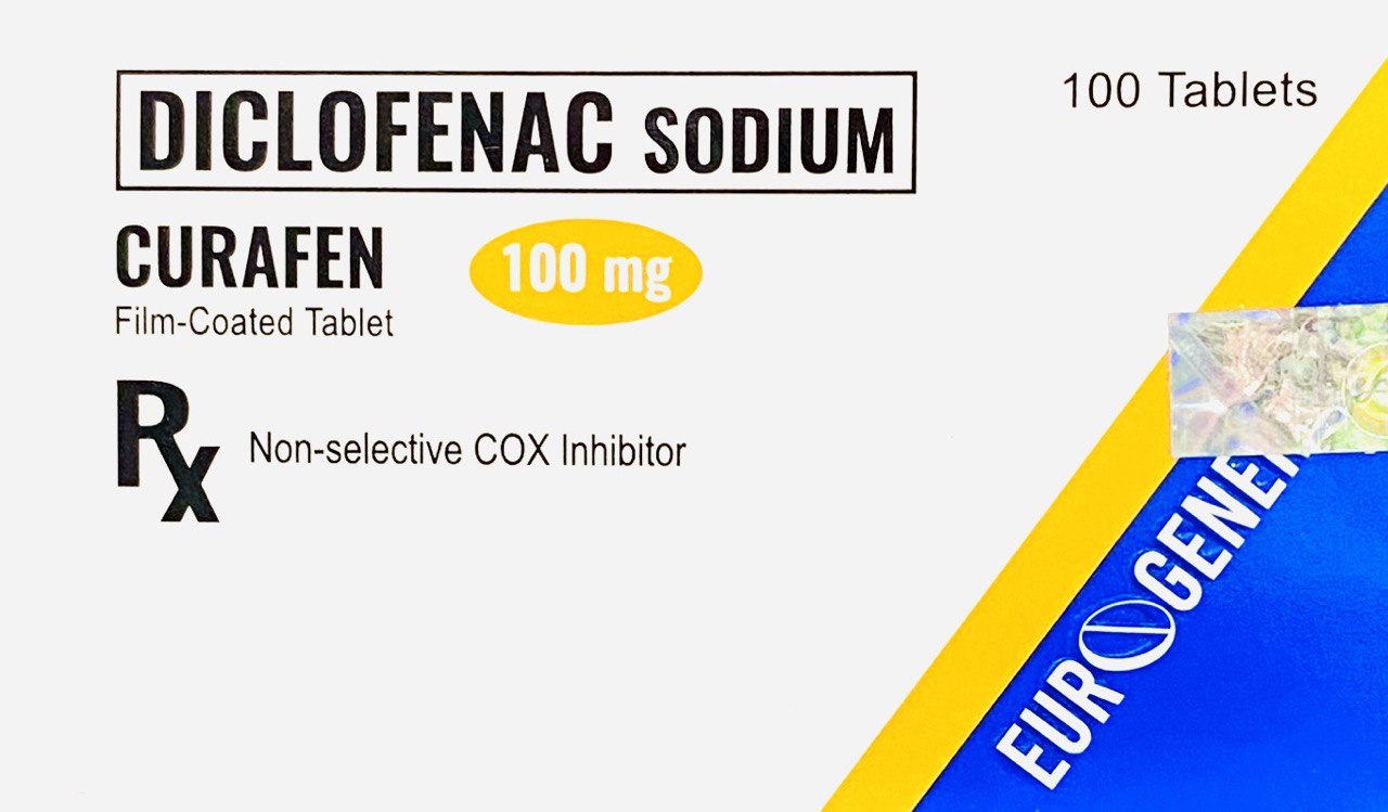CURAFEN Diclofenac Sodium 100mg Film-Coated Tablet 1's price in the ...