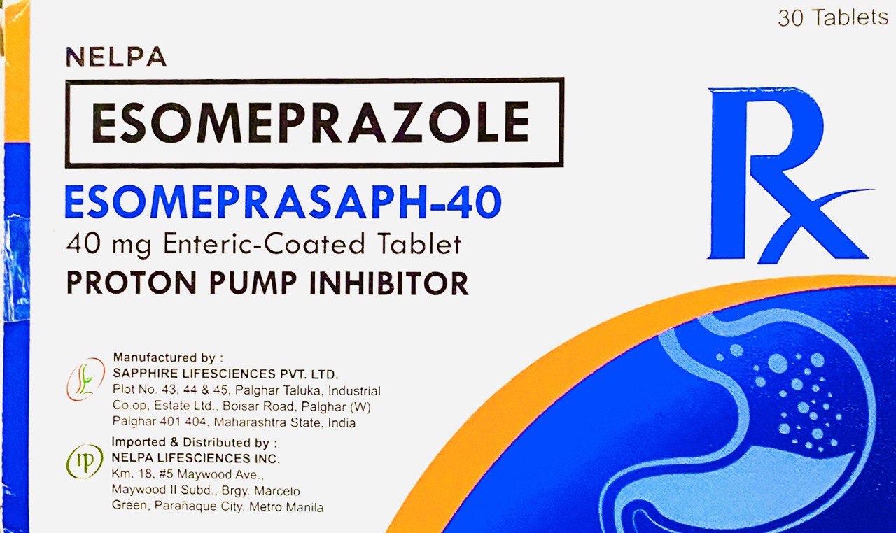 ESOMEPRASAPH-40 Esomeprazole 40mg Enteric-Coated Tablet 1's price in ...