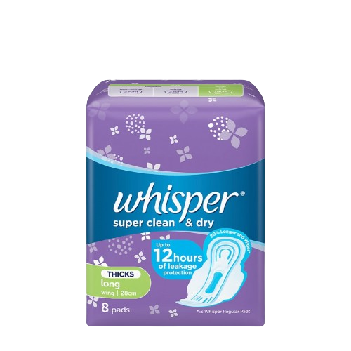 WHISPER Super Clean & Dry with Wings 8's price in the Philippines ...