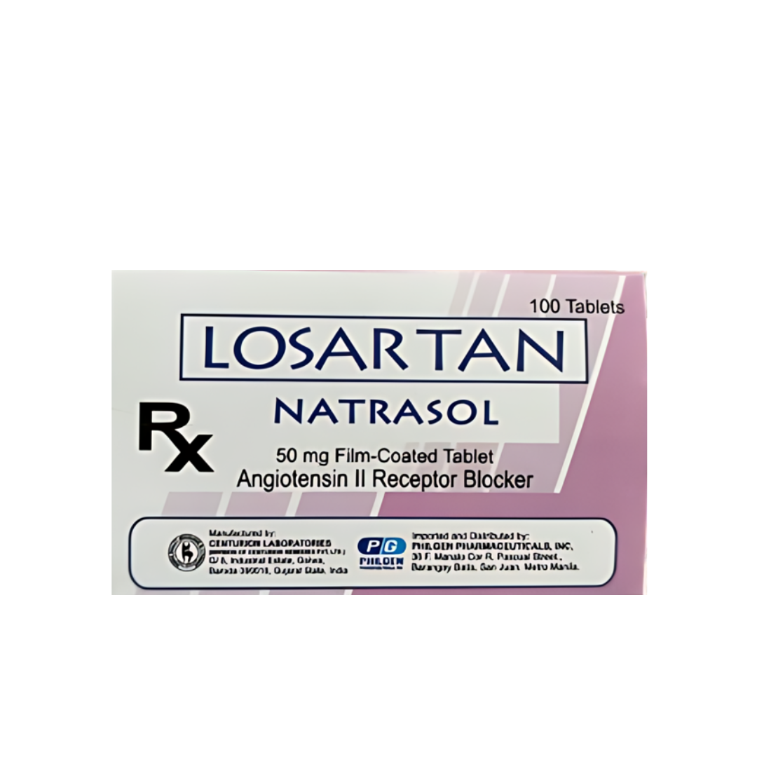 NATRASOL Losartan Potassium 50mg Film-Coated Tablet 1's price in the ...