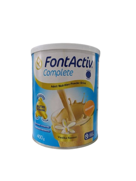 FontActiv Complete Adult Nutrition Powder Drink Vanilla Flavor 400g ...
