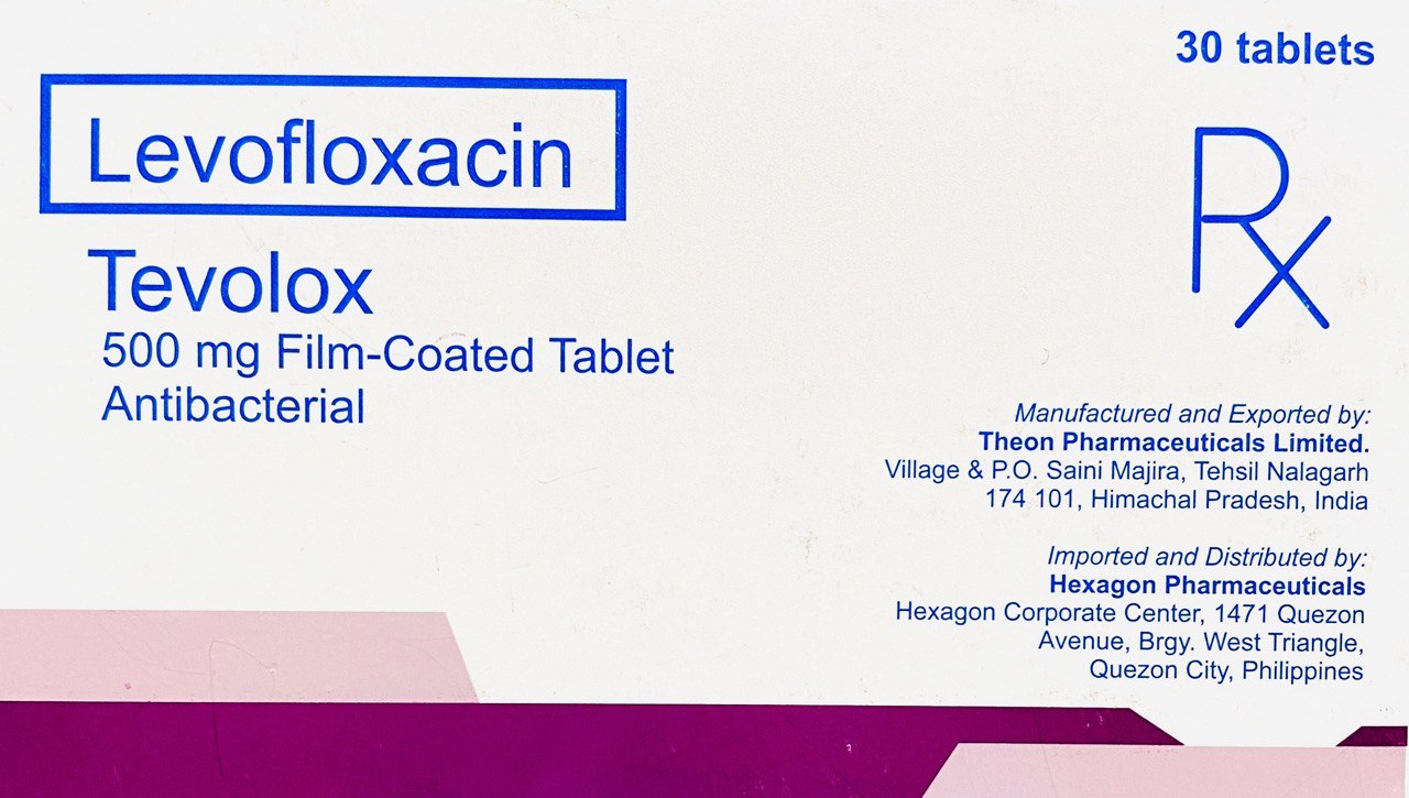 TEVOLOX Levofloxacin 500mg Film-Coated Tablet 1's price in the ...