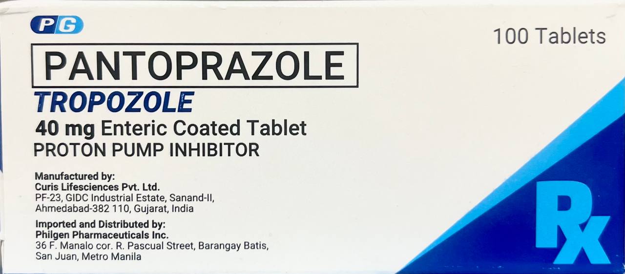 TROPOZOLE Pantoprazole 40mg Enteric-Coated Tablet 1's price in the ...