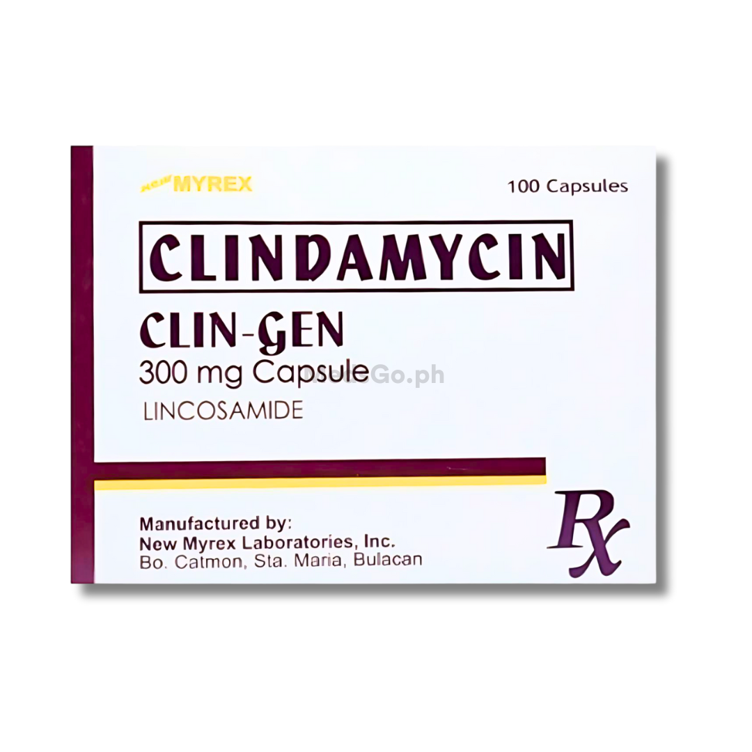CLIN-GEN Clindamycin 300mg Capsule 100's price in the Philippines ...