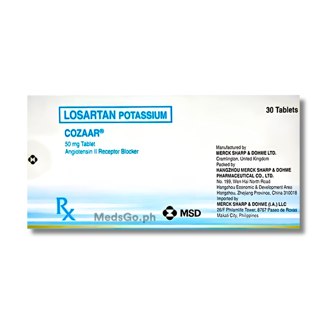 COZAAR Losartan 50mg - 1 Box x 30 Tabs price in the Philippines ...