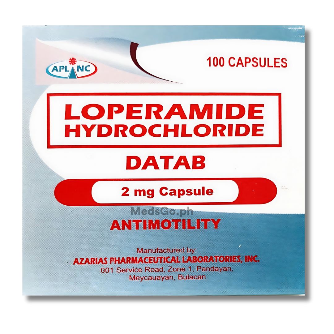 DATAB Loperamide 2mg - 1 Box x 100 Caps price in the Philippines ...