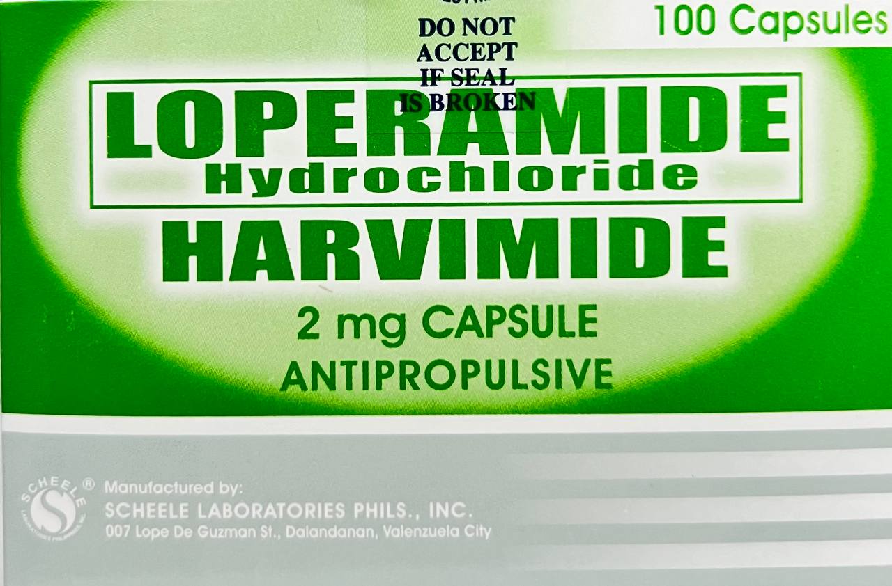 HARVIMIDE Loperamide 2mg - 1 Capsule price in the Philippines | MedsGo ...