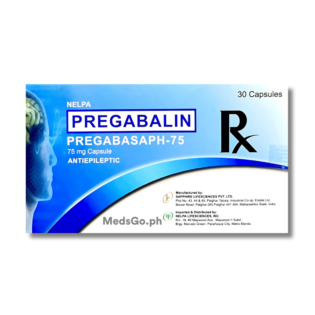 PREGABASAPH-75 Pregabalin 75mg Capsule 1's price in the Philippines ...
