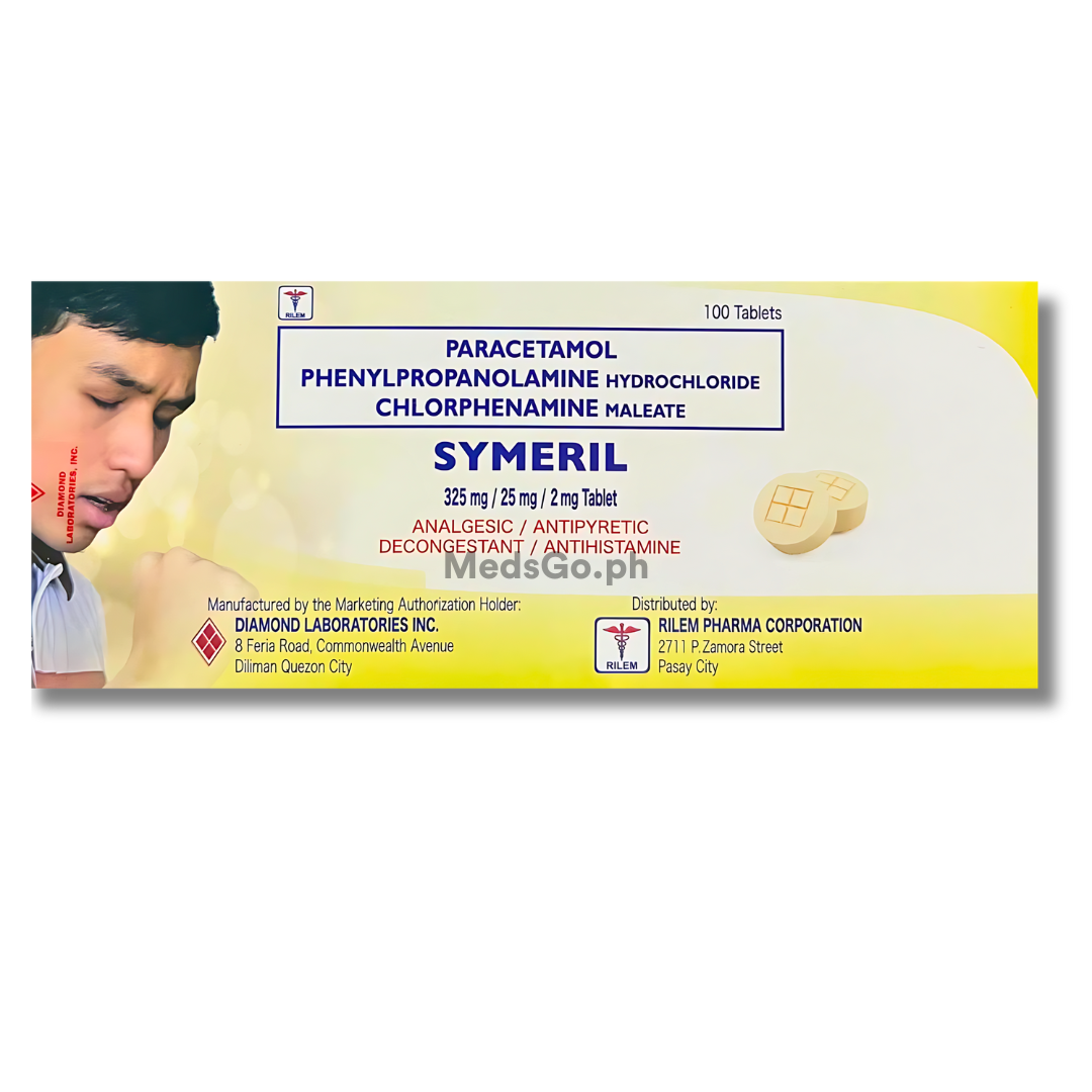 SYMERIL Paracetamol / Phenylpropanolamine Hydrochloride ...
