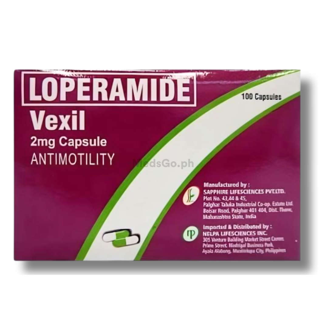 VEXIL Loperamide 2mg - 1 Box x 100 Caps price in the Philippines ...
