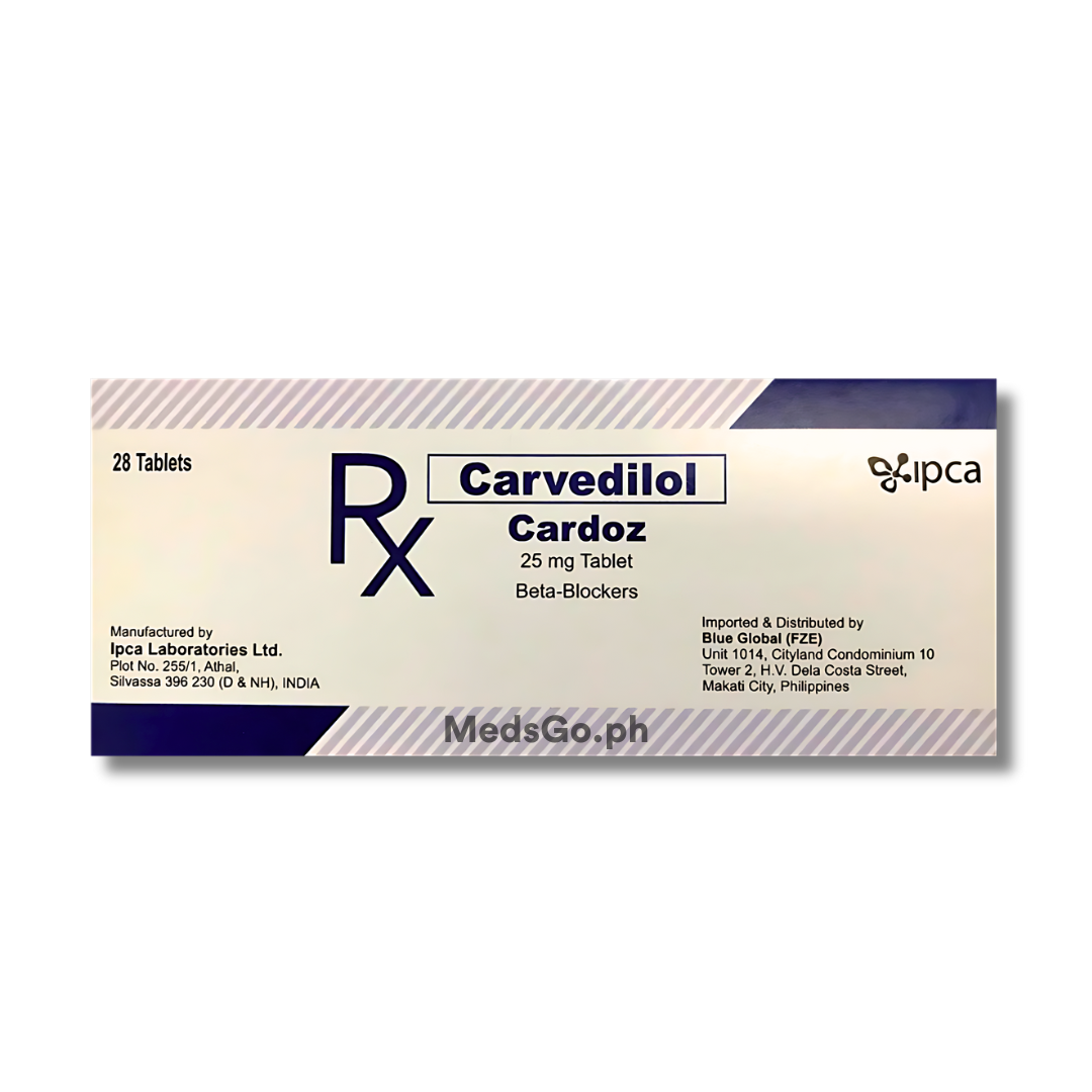 Carvedilol 25 Mg