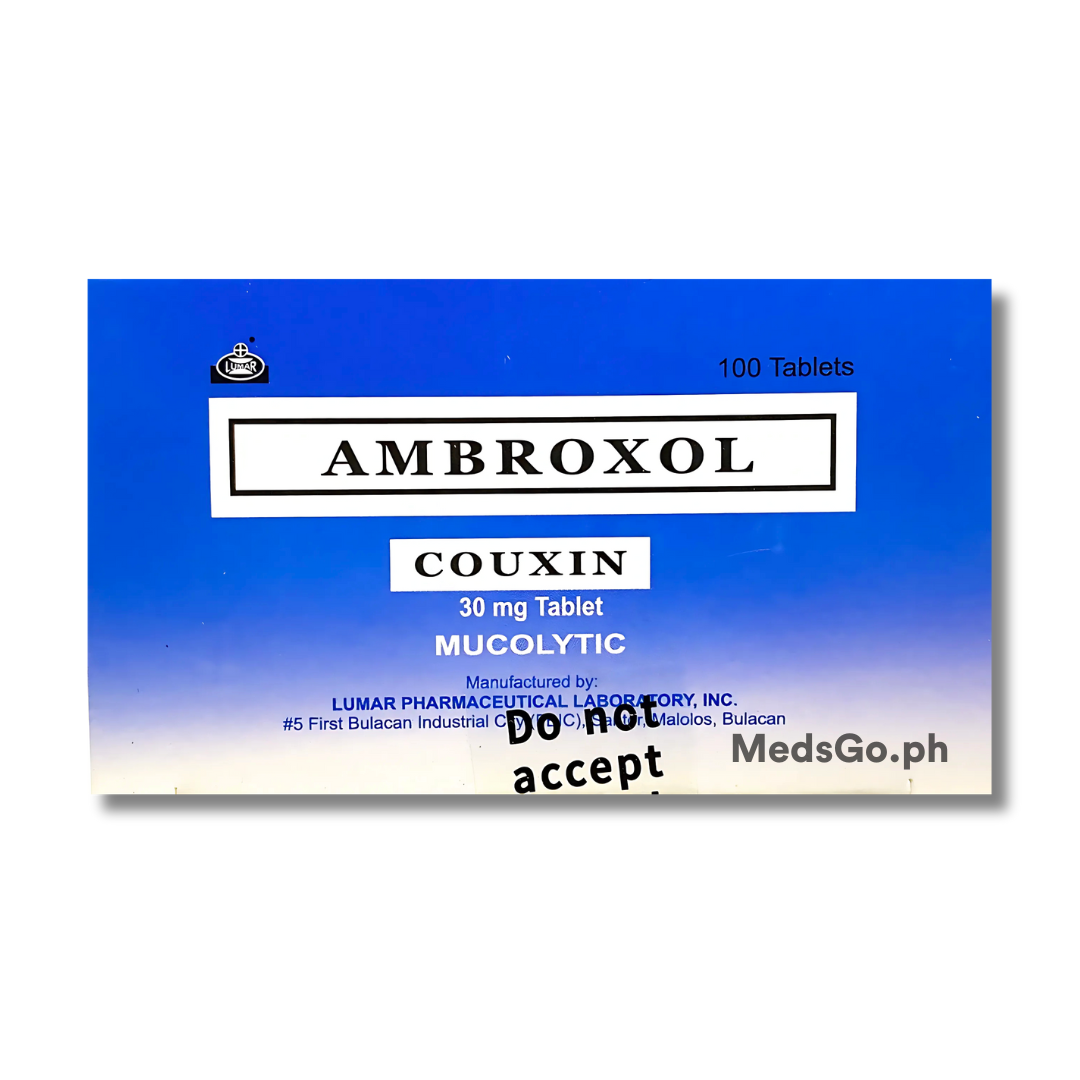 COUXIN Ambroxol Hydrochloride 30mg Tablet 1's price in the Philippines ...