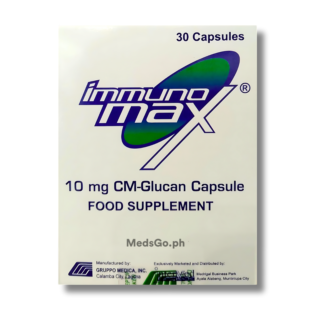 IMMUNOMAX CM-Glucan 10mg Food Supplement Capsule 1's price in the ...