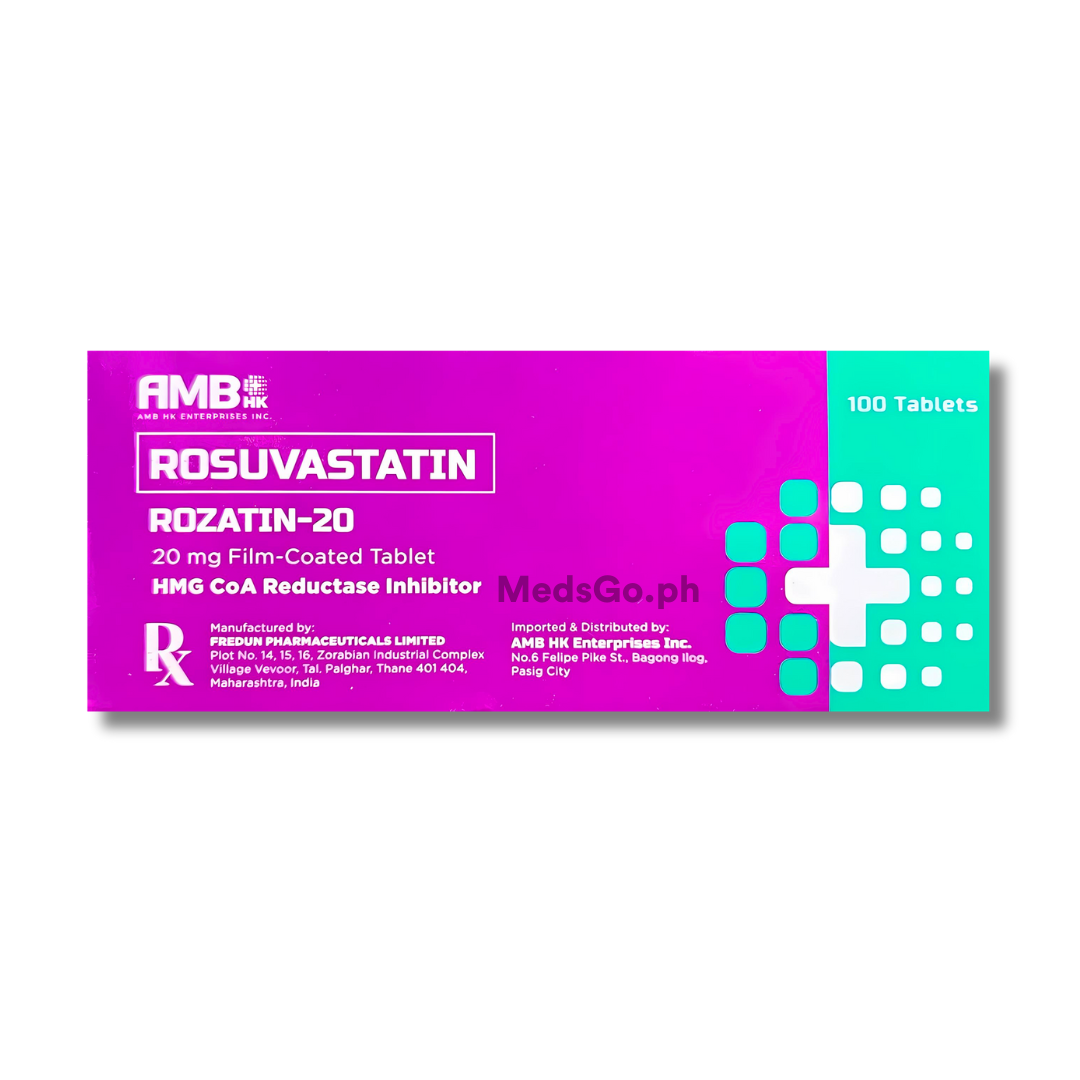 ROZATIN-20 Rosuvastatin 20mg Film-Coated Tablet 1's price in the ...
