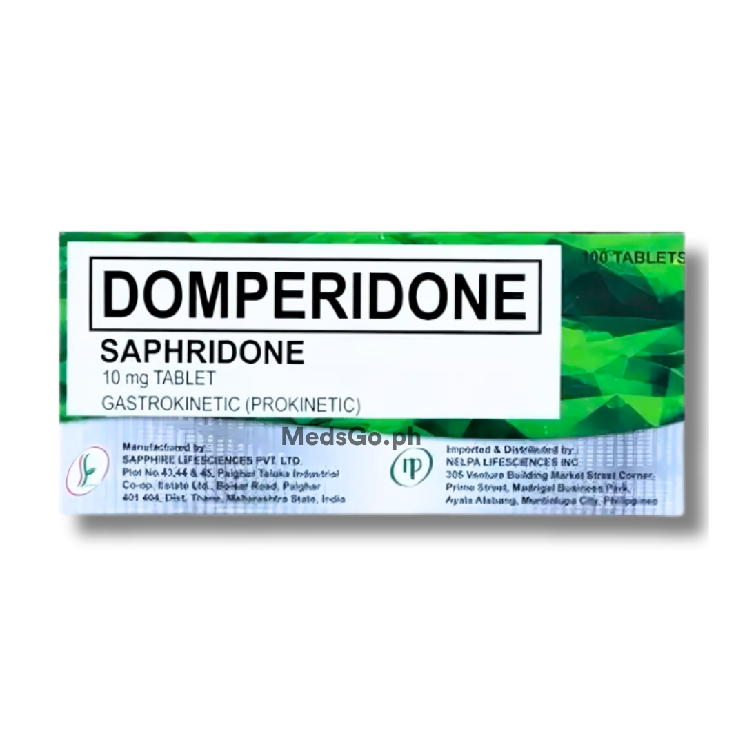 SAPHRIDONE Domperidone 10mg - 1 Box x 100 Tabs price in the Philippines ...