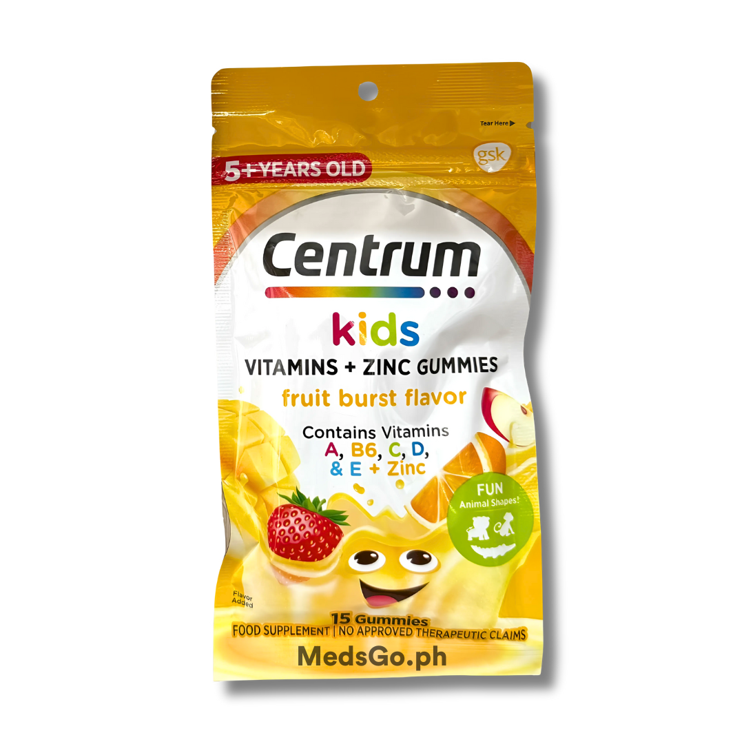CENTRUM KIDS FRUIT BURST Gummies 15's - Vitamins / Zinc price in the ...