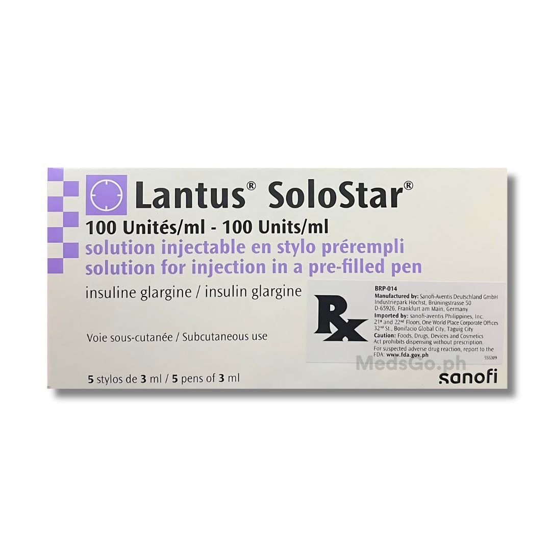 LANTUS SOLOSTAR Insulin Glargine 100IU 3ml - 1 Pre-Filled Pen price in ...