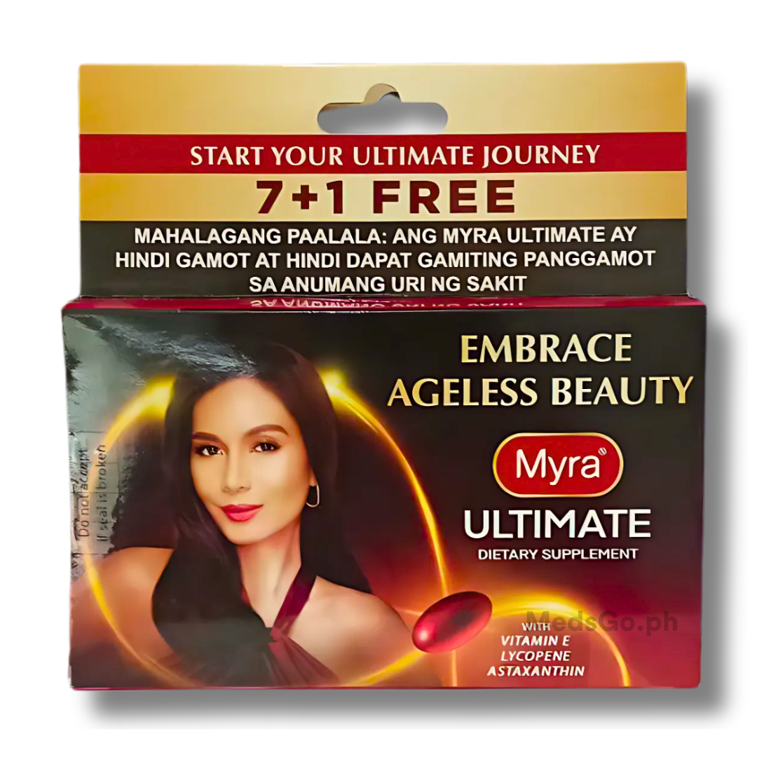 MYRA ULTIMATE - PROMO PACK 7 + 1 Tabs price in the Philippines | MedsGo ...