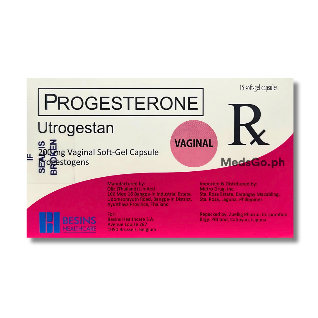 UTROGESTAN Progesterone 200mg Vaginal Soft Gel Capsule 1's price in the ...