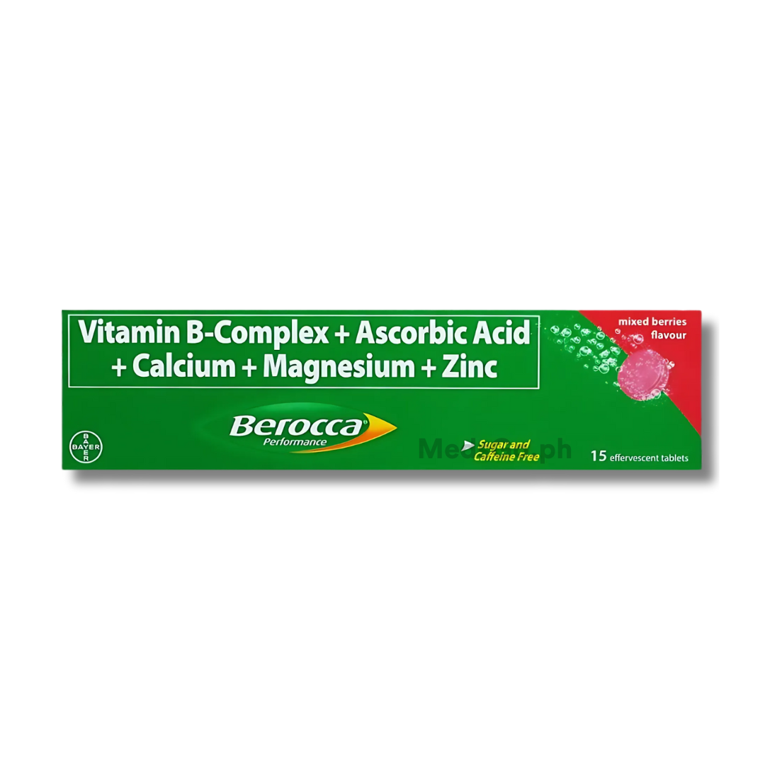 BEROCCA PERFORMANCE Multivitamins / Minerals Effervescent Tablet 15's ...