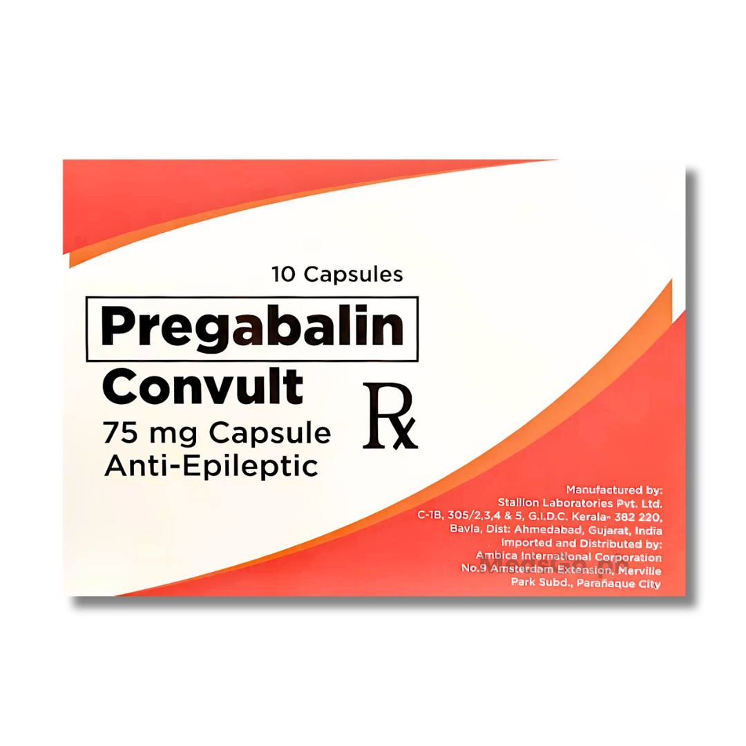 CONVULT Pregabalin 75mg - 1 Capsule price in the Philippines | MedsGo ...