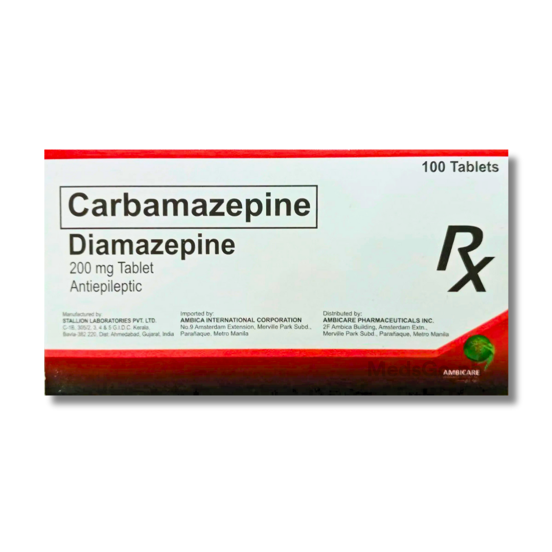 DIAMAZEPINE Carbamazepine 200mg - 1 Tablet price in the Philippines ...
