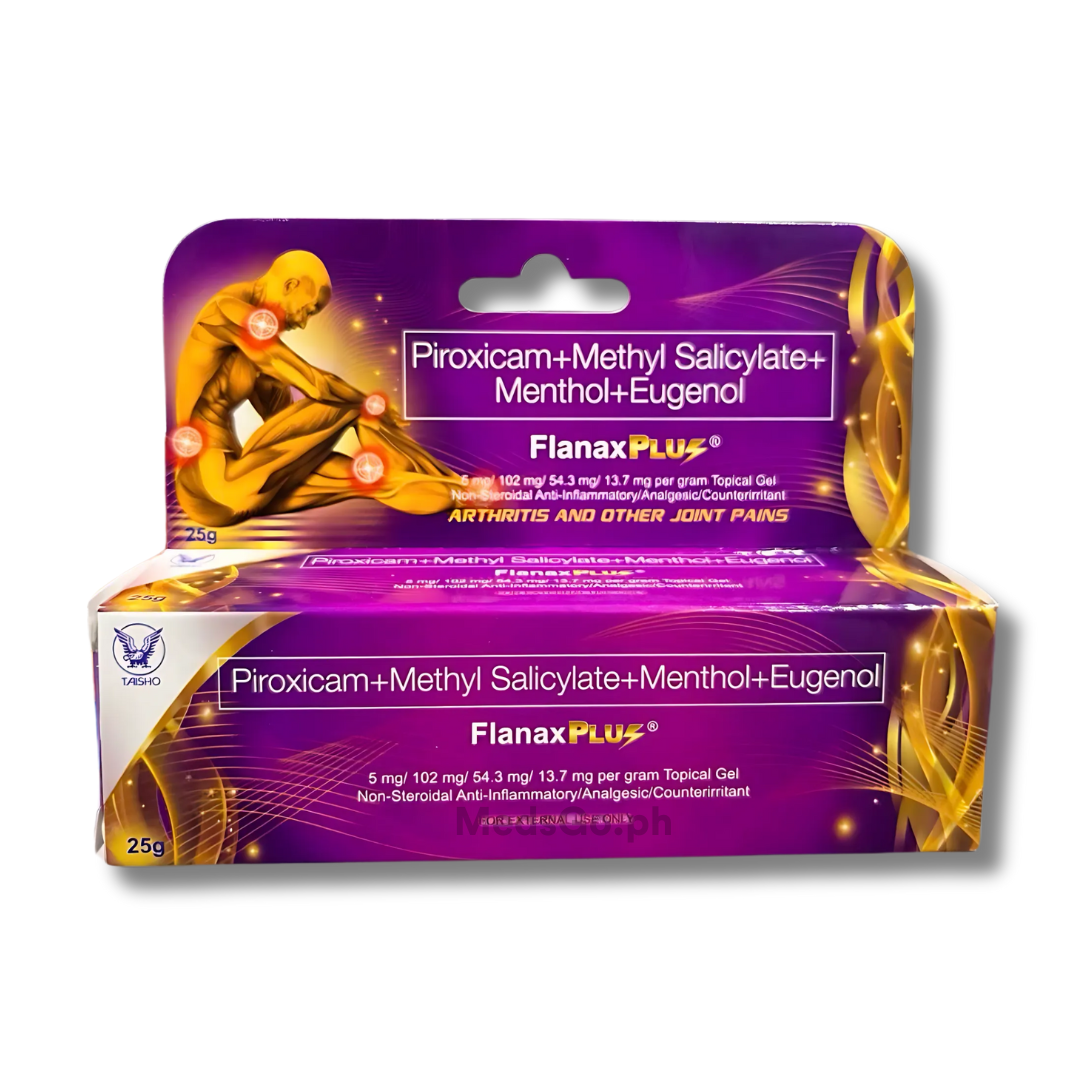 FLANAX PLUS Gel 25g price in the Philippines | MedsGo Pharmacy