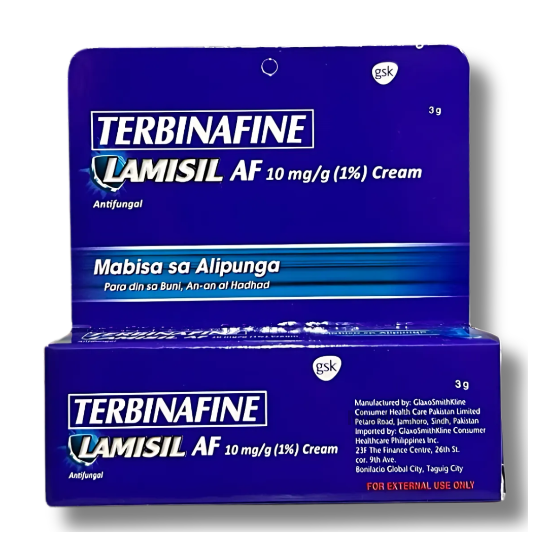 LAMISIL AF Terbinafine Hydrochloride 10mg / g (1.0%) Cream 3g price in ...