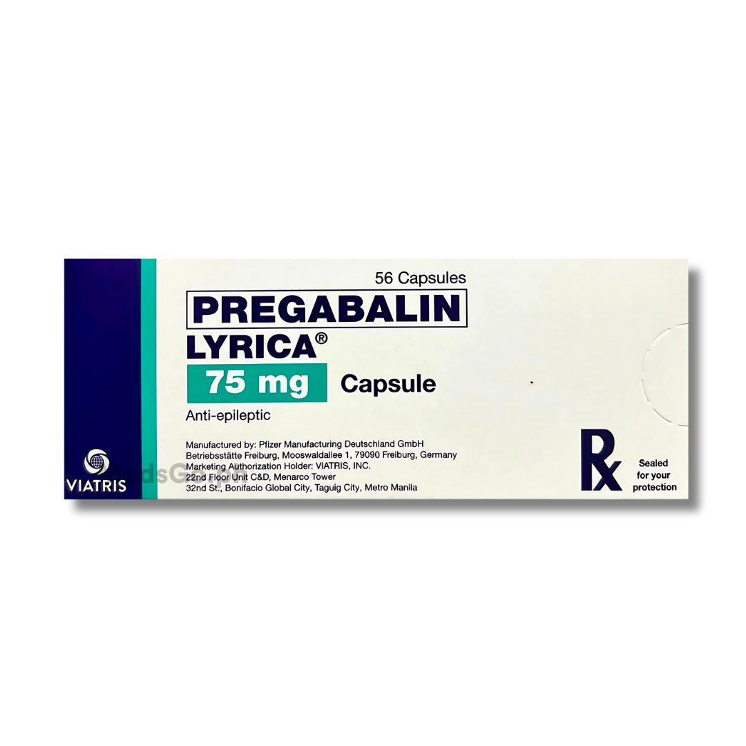 LYRICA Pregabalin 75mg - 1 Capsule price in the Philippines | MedsGo ...