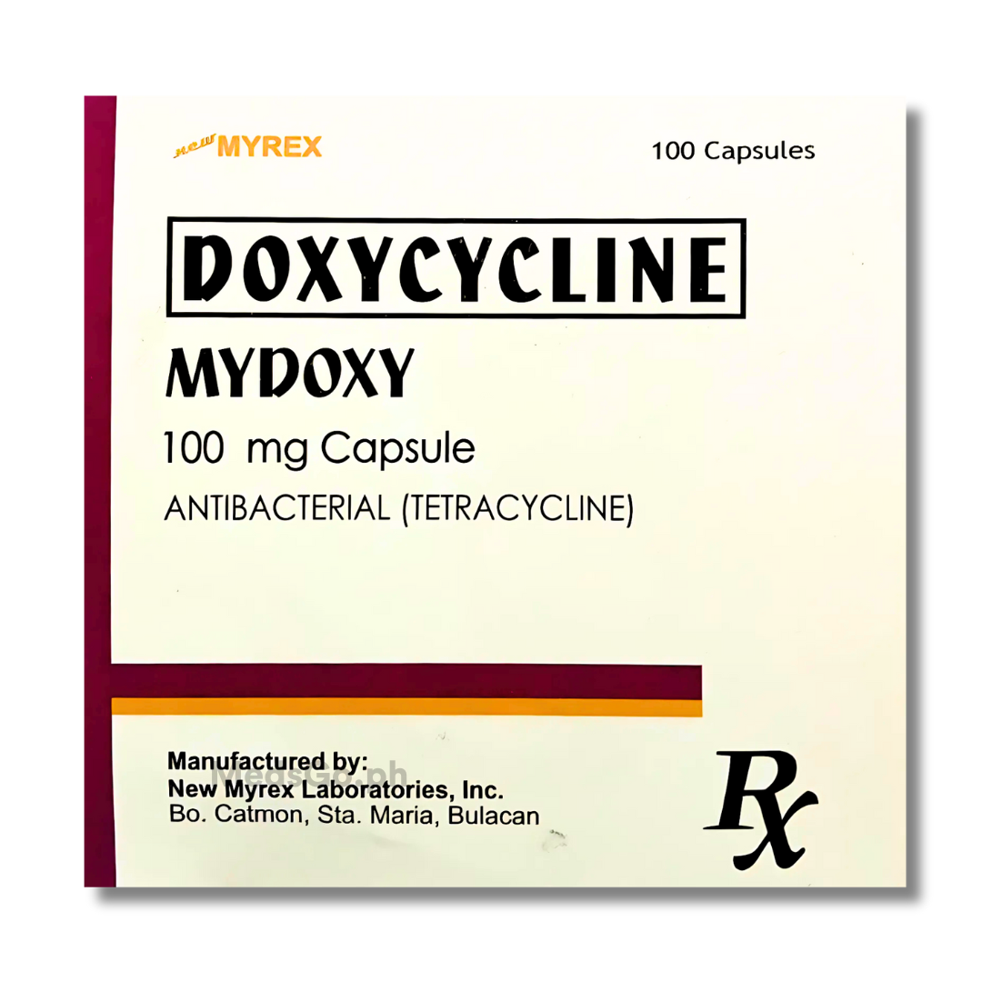 MYDOXY Doxycycline 100mg - 1 Capsule price in the Philippines | MedsGo ...