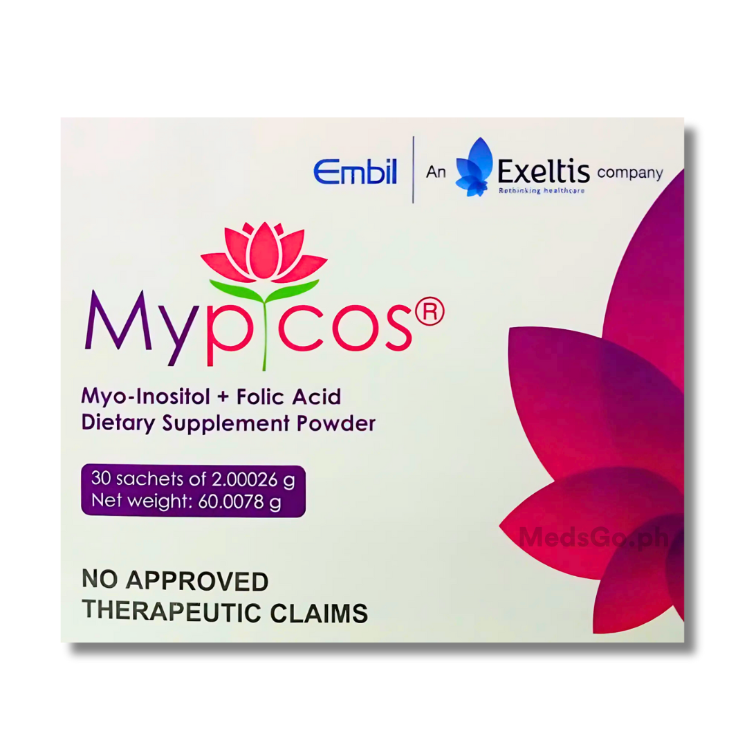 MYPICOS Myo-Inositol / Folic Acid - 1 Sachet price in the Philippines ...