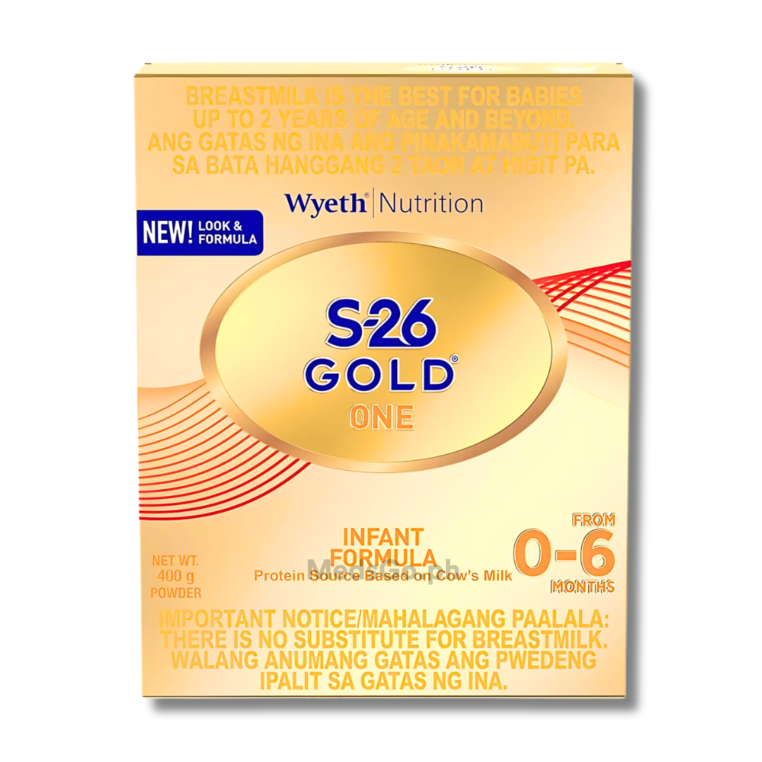 S-26 GOLD 1 For 0-6 Months Infant Formula 400g price in the Philippines ...