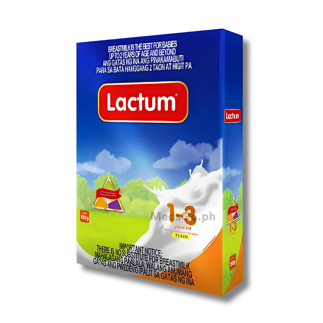 LACTUM 1-3 years old 150g Plain price in the Philippines | MedsGo Pharmacy